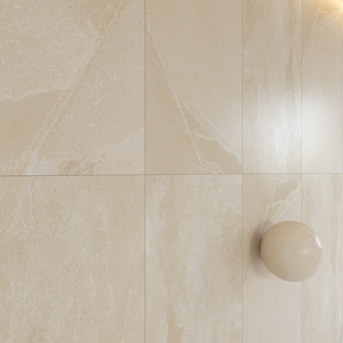 Contemporary Design Cerim Natural Stone Decor - 3D Model for VRay, Corona