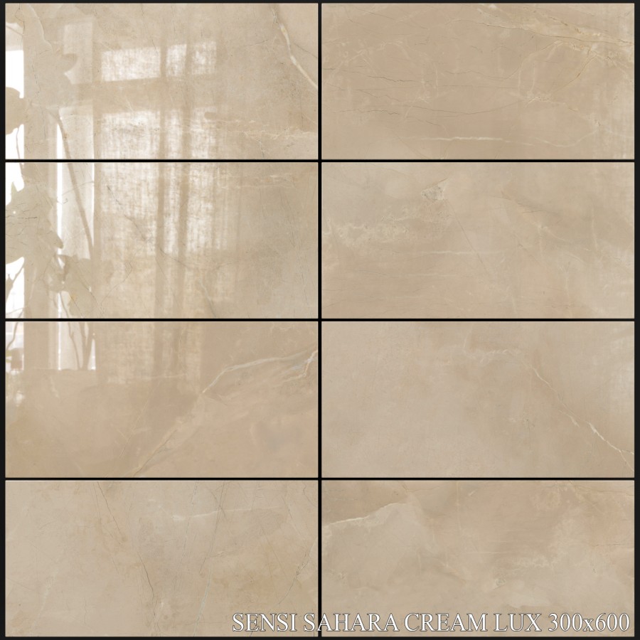 Abk Sensi Sahara Cream Lux 300x600 - 3D Model for VRay