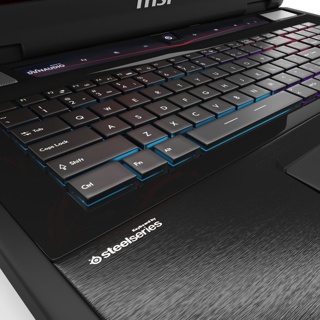 Laptop Msi Gt Gaming Series - 3D Model for VRay, Corona