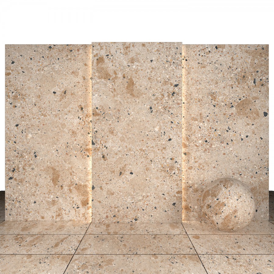 Beige Bright Stone Texture / PBR Material | CGMood