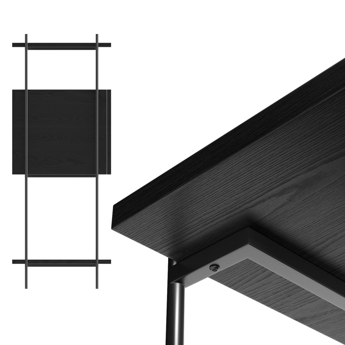 Hubsch Console Table - 3D Model for Corona