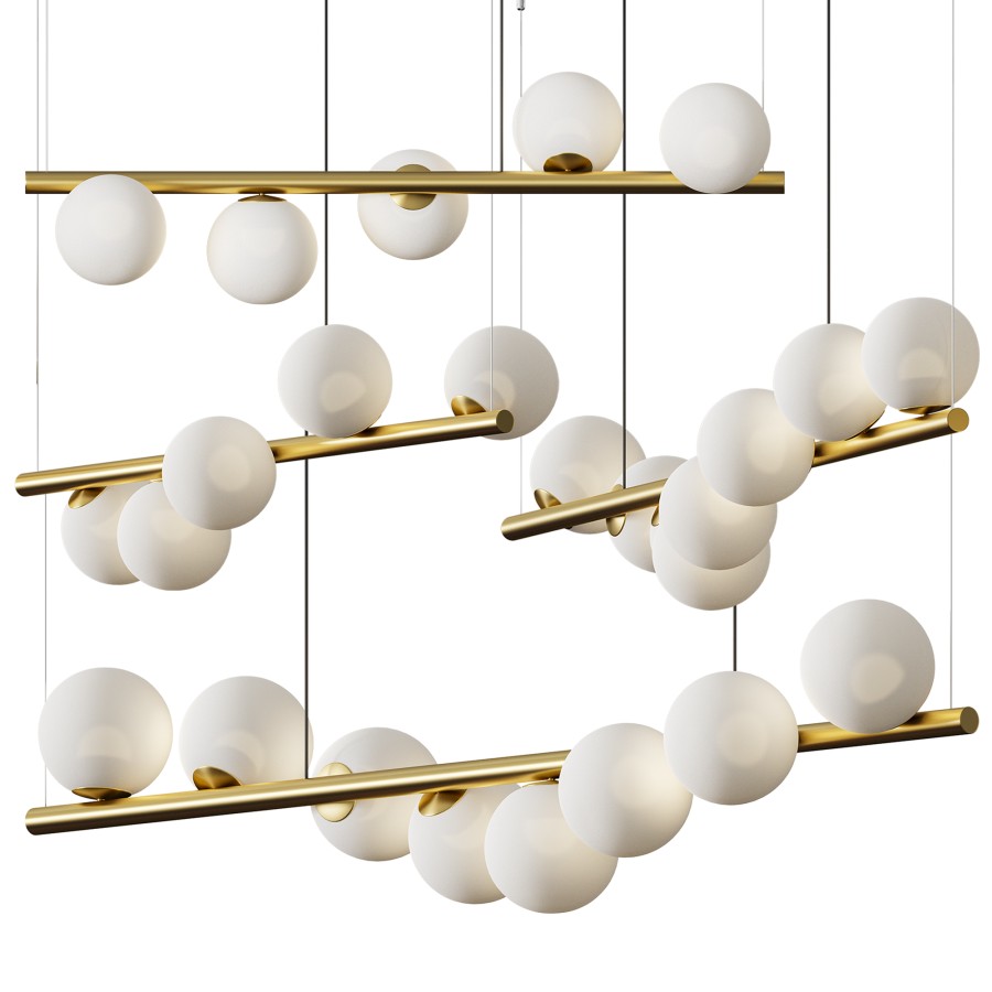 Riflessi Twist Lamp - 3D Model for Corona