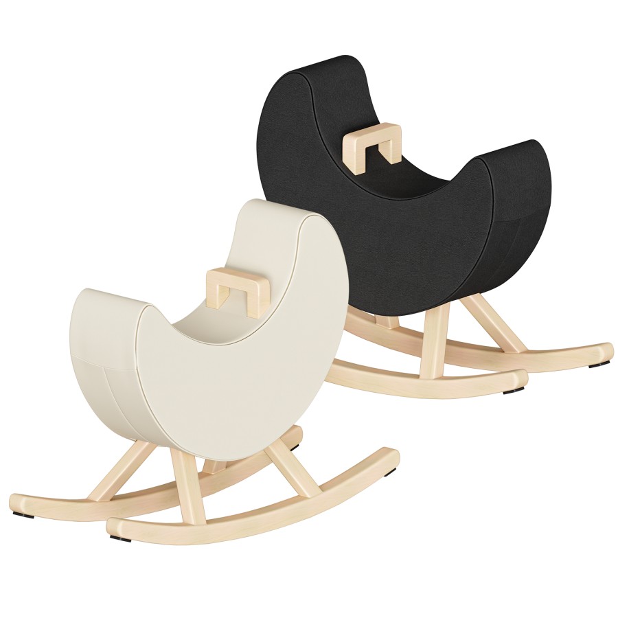 Maison Deux Iconic Moon Rocking Horse - 3D Model for Corona