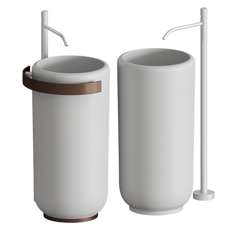 Homey By Falper Washbasin 3D Model for Corona | CGMood