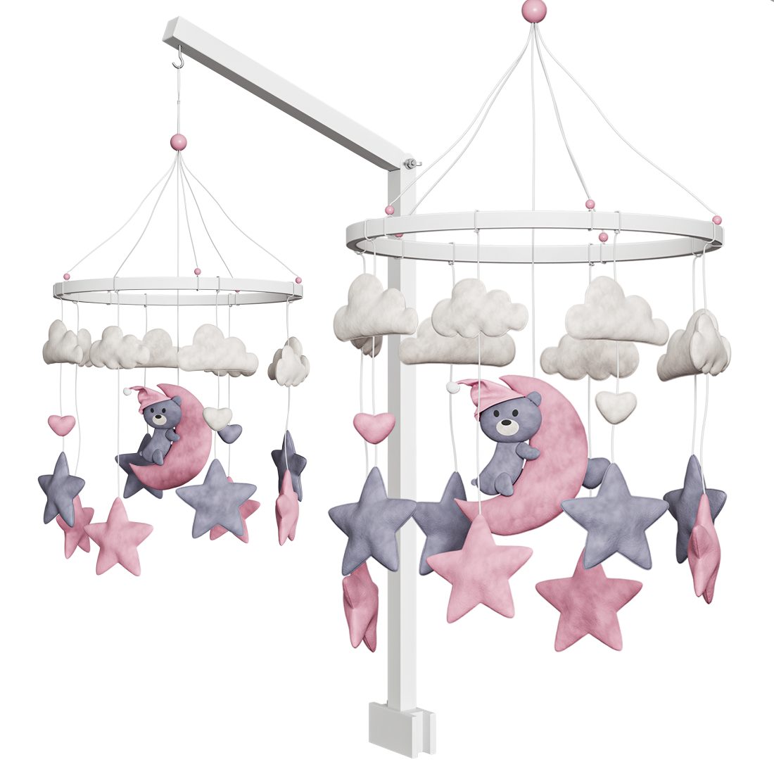 Baby Mobile - 1 - 3D Model for Corona