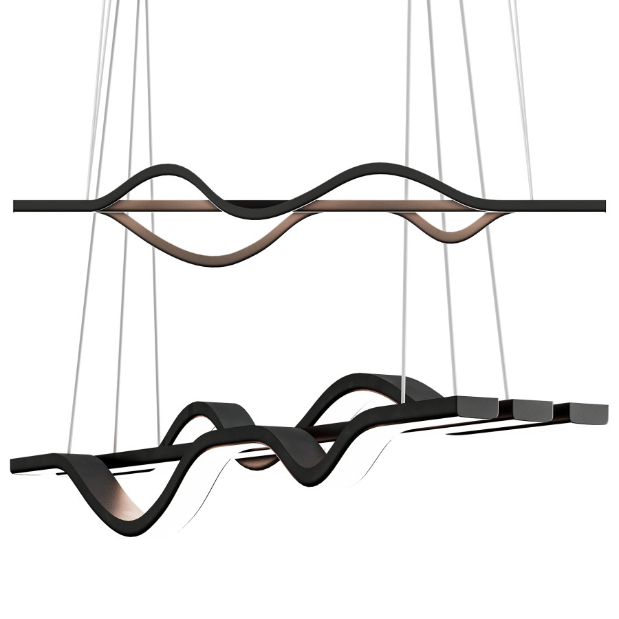 Neo Gleam Rc Modern Led Pendant Lights - 3D Model for Corona