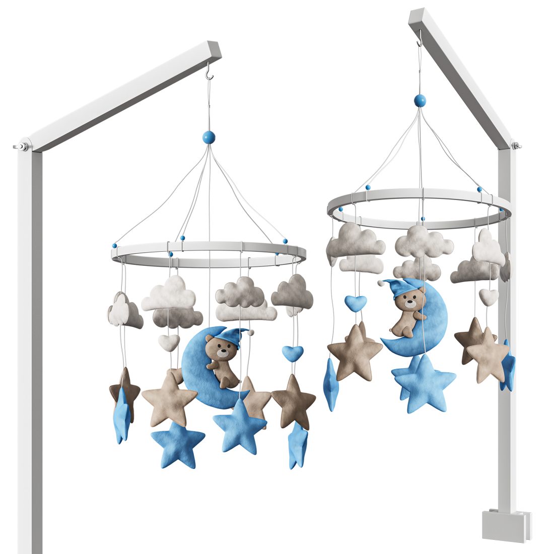 Baby Mobile -2 - 3D Model for Corona