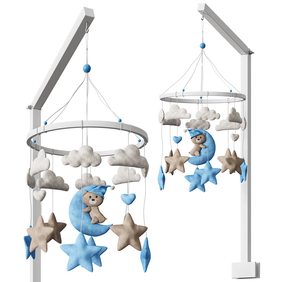 Baby Mobile -2 - 3D Model for Corona
