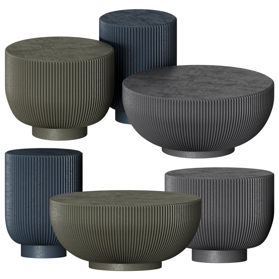 Baxter Juno Coffee Table - 3D Model for Corona