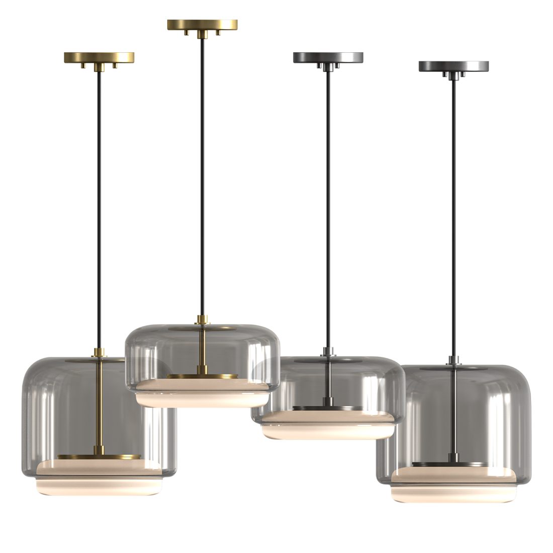 Enkel Lamp Led Pendant 3D Model for Corona | CGMood