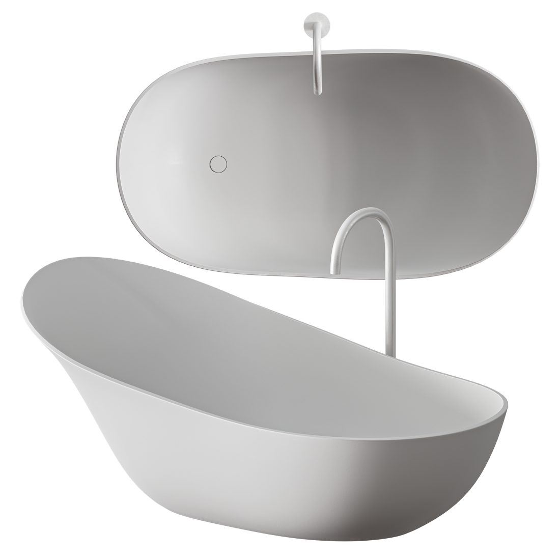 Falper Lancetta Bathtub - 3D Model for Corona