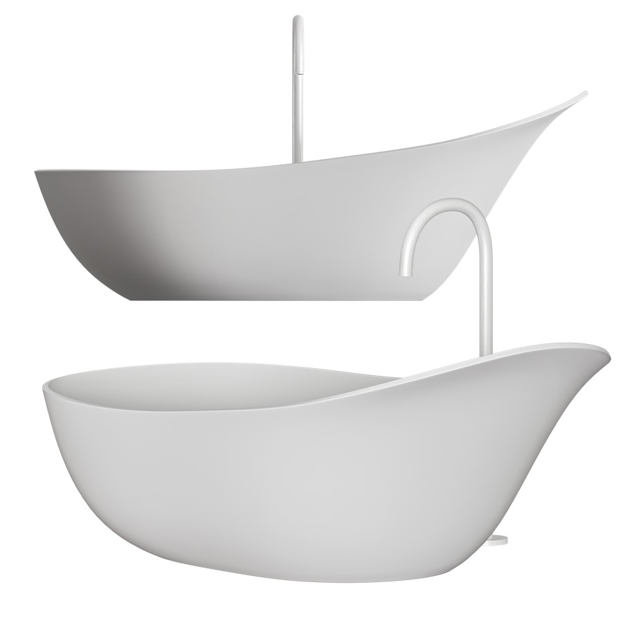 Falper Lancetta Bathtub - 3D Model for Corona