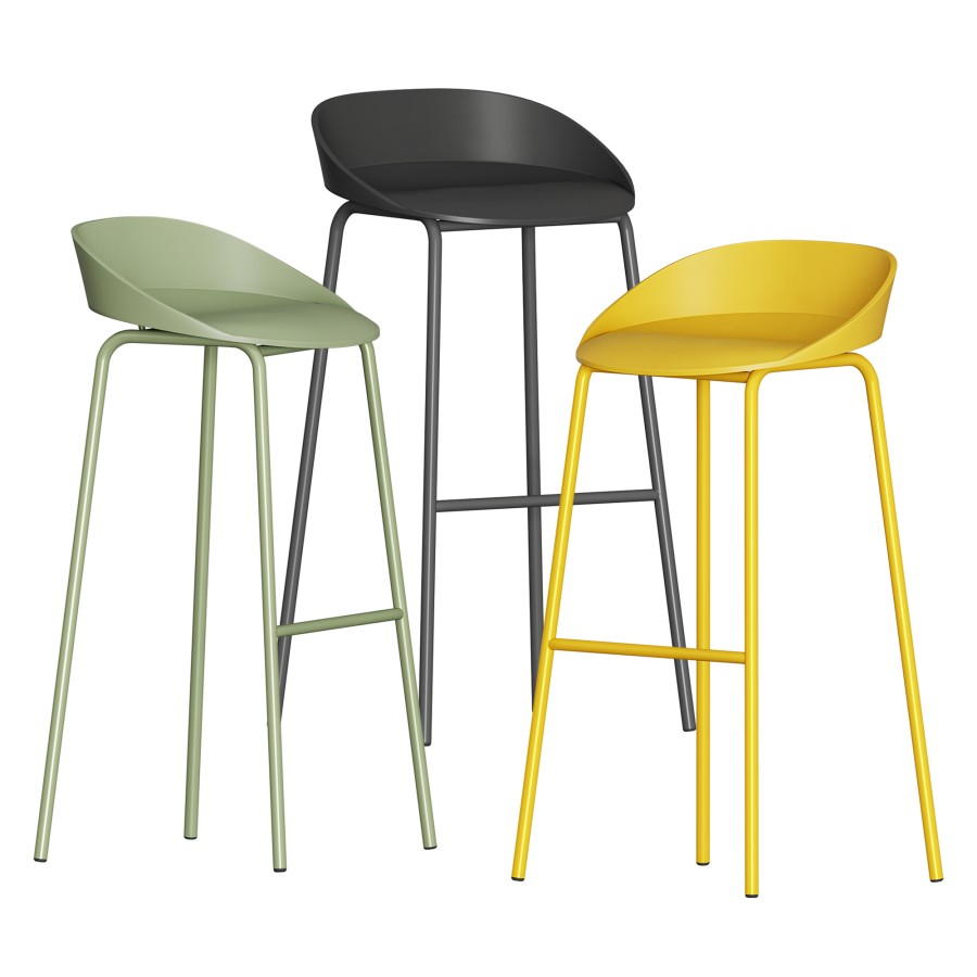 Mdd Team Stool - 3D Model for Corona