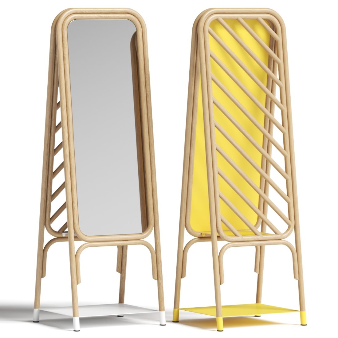 Orchid Edition Pano Floor Mirror 3D Model for VRay, Corona | CGMood