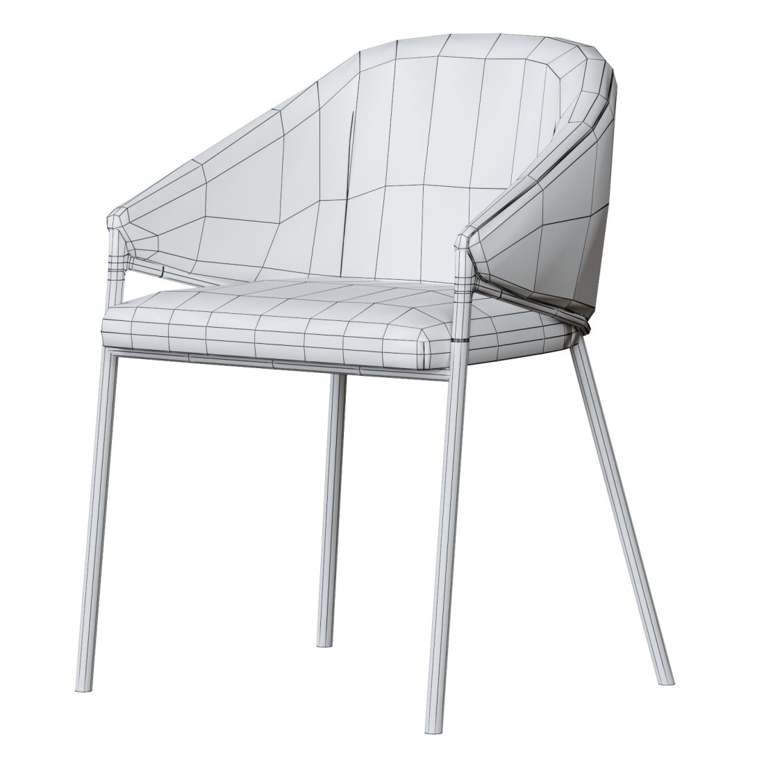 Hammer Chair By Segis - 3D Model for Corona