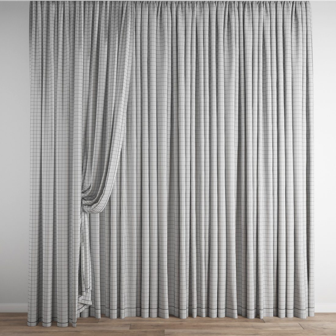 Curtain 470 - 3D Model for VRay