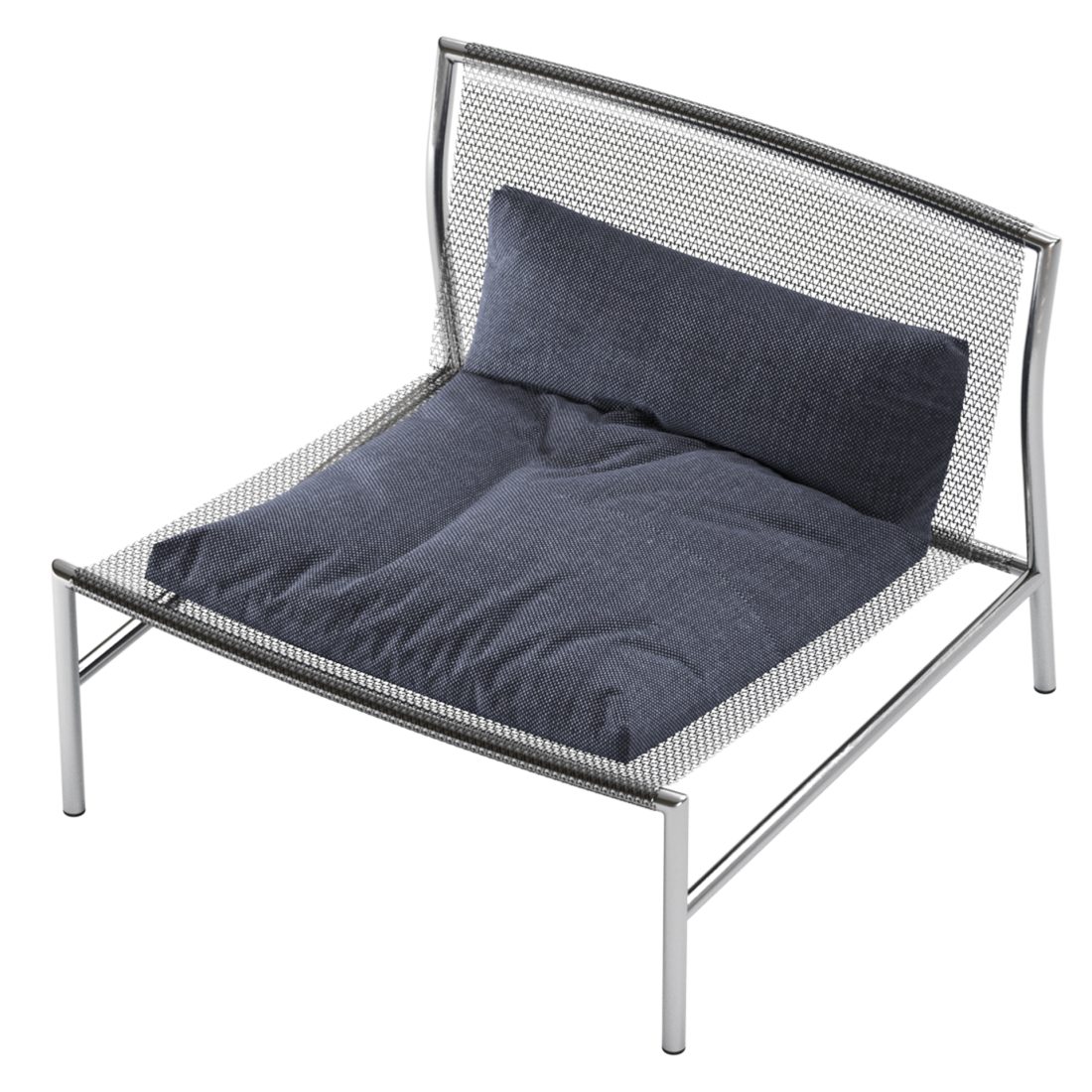 Hi Tech Lounge Chair - 3D Model for Corona