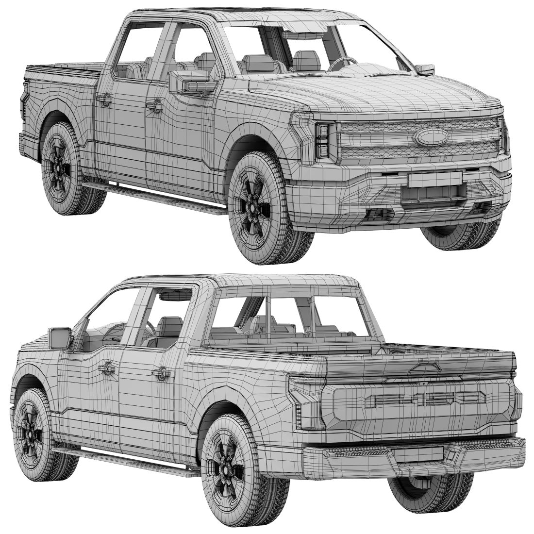 2022 Ford F 150 Rendering