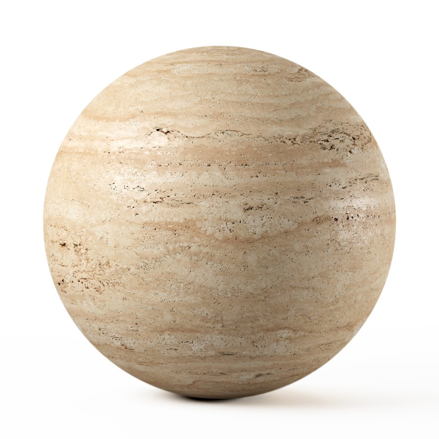 Travertine 04 Roccia - 3D Model for VRay, Corona