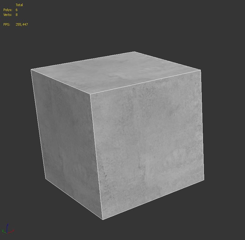 Decorative Concrete 8 - 3D Model for VRay, Corona