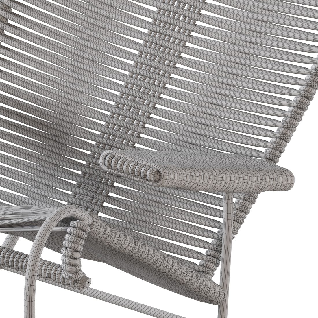Acapulco Rocker - 3D Model for Corona