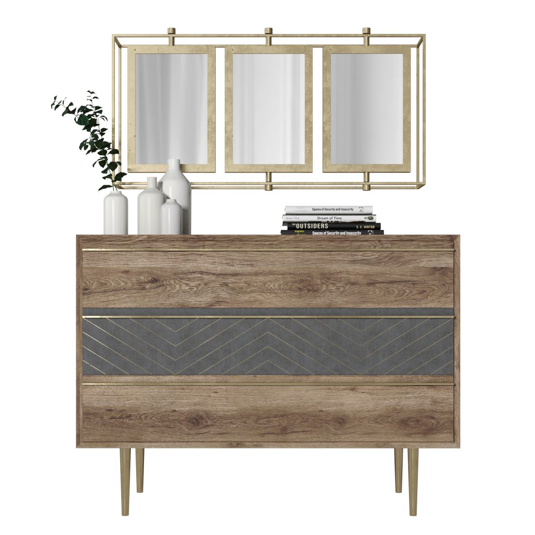 Toshi Chest Of Drawers - 3D Model for Corona