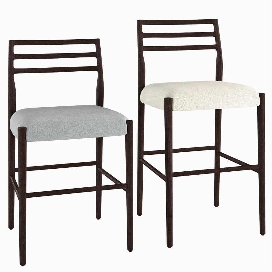 Quincy Basketweave Bar Counter Stool 3D Model for VRay, Corona | CGMood