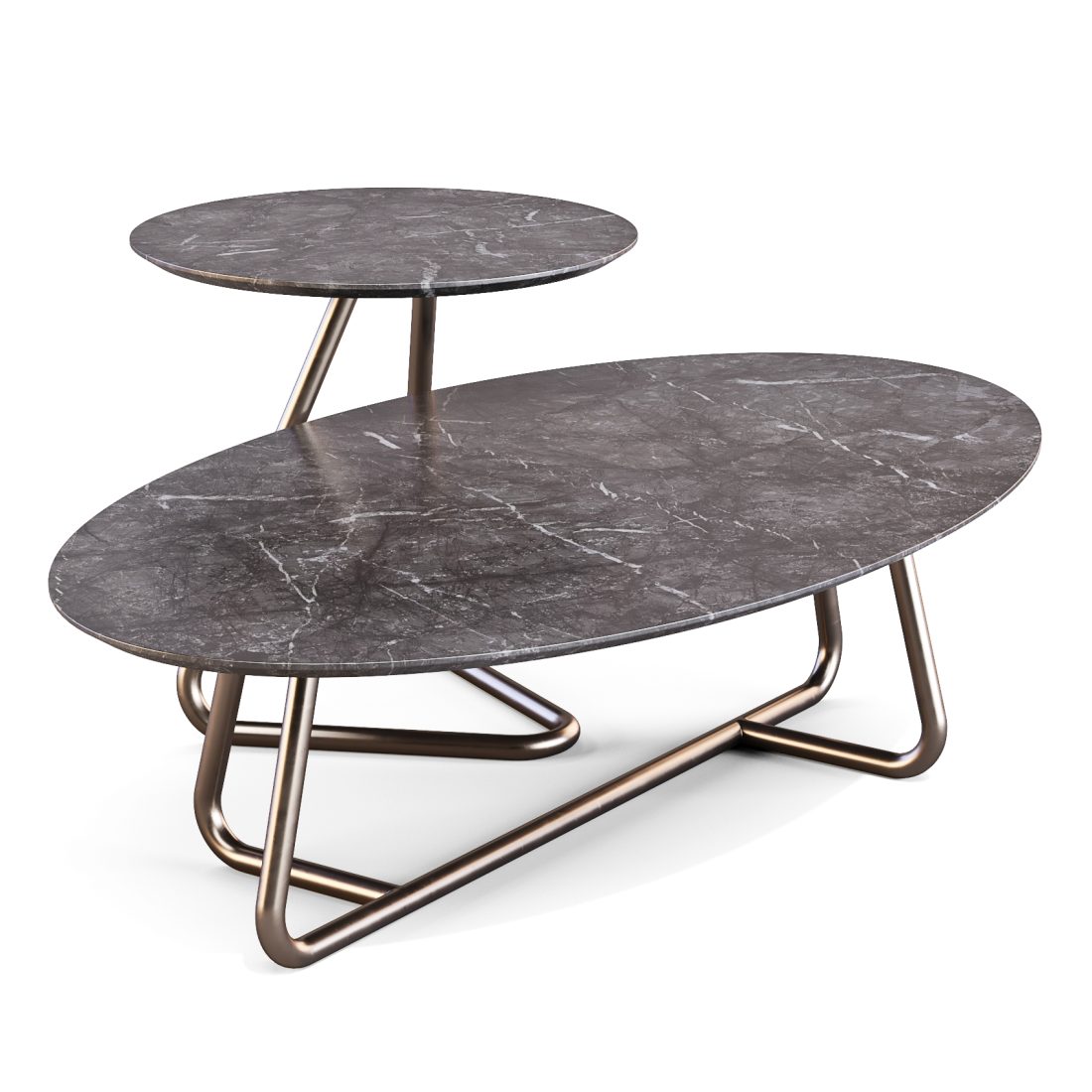 Dema: Alef - Coffee And Side Table 3D Model for Corona | CGMood