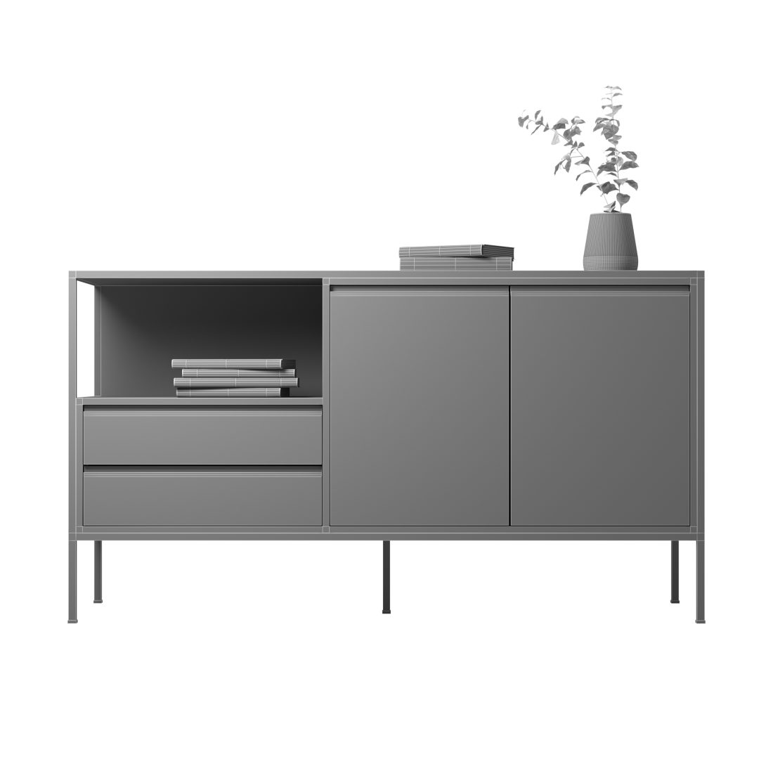 Wayampi Sideboard / Maisonsdumonde 3D Model for Corona | CGMood