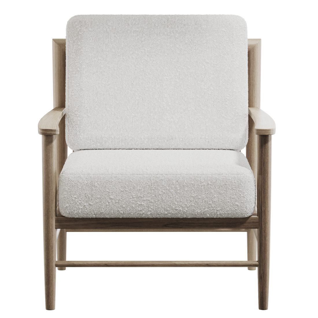 Oucle Cane Armchair - 3D Model for VRay, Corona