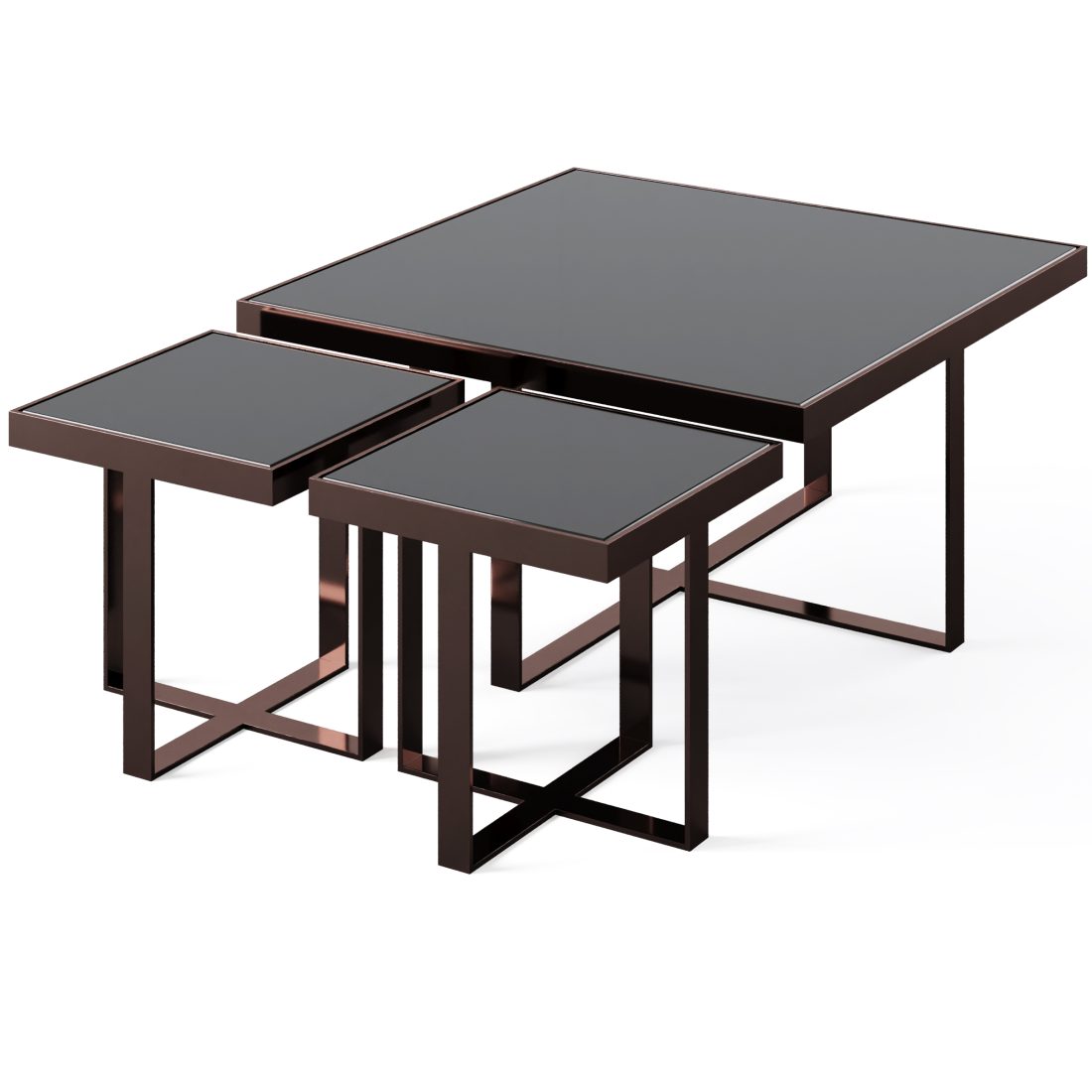 Coffee Table Argon By Epoque - 3D Model for VRay, Corona