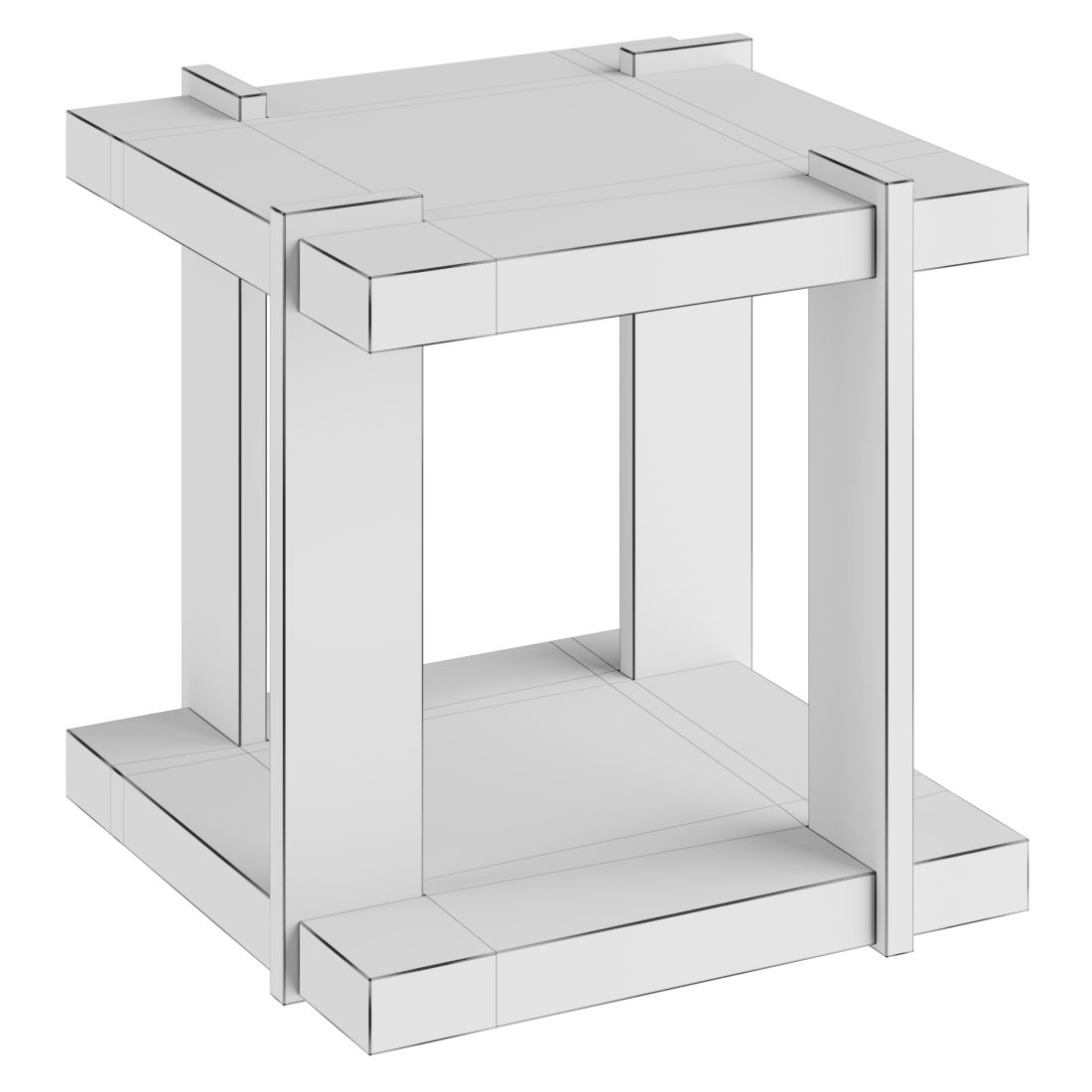 Catalina Side Table - 3D Model for Corona