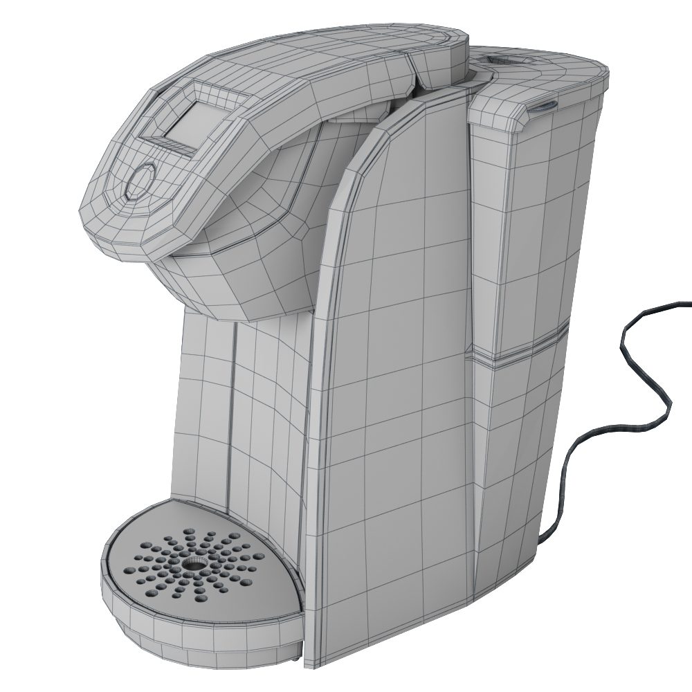 Keurig K200 Single Serve Coffee Maker 20290 - 3D Model for Corona, VRay