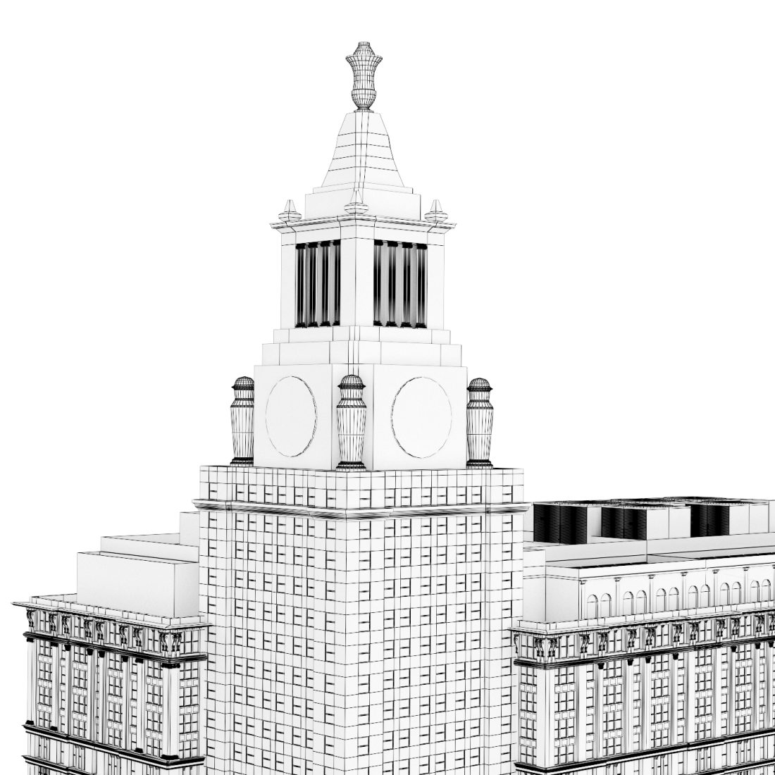 Building 4 Irving Pl New York Ny 10003 - 3D Model for VRay