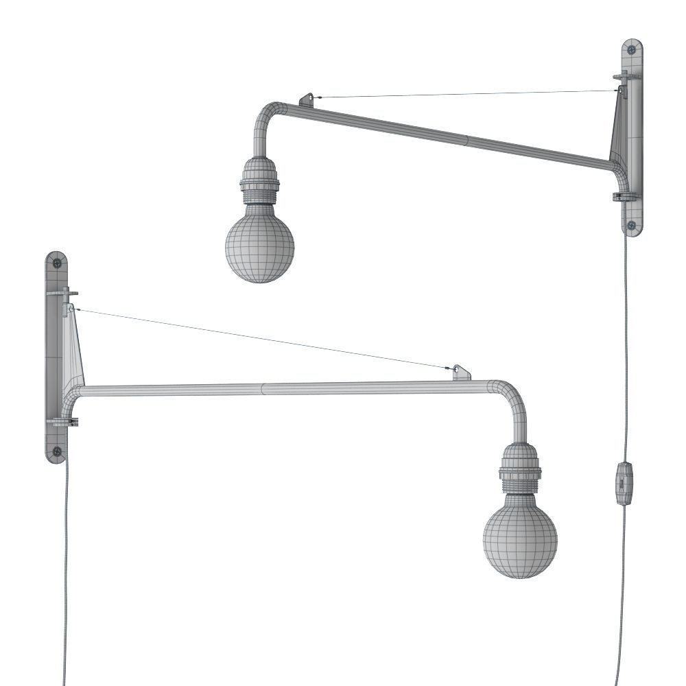 Vitra Petite Potence - 3D Model for VRay