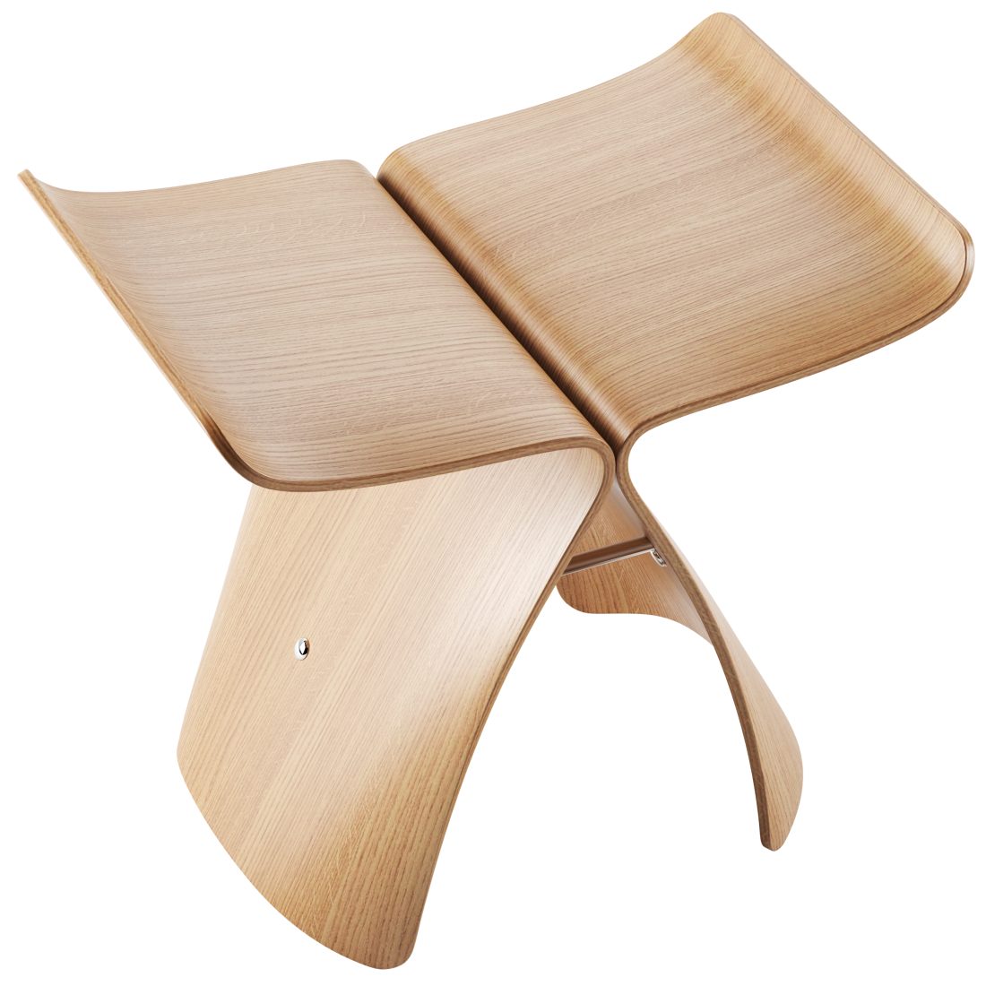Butterfly Stool By Vitra - 3D Model for VRay, Corona
