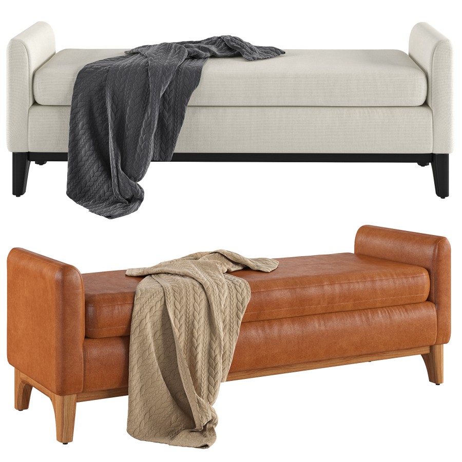 Harvey Bench - 3D Model for VRay, Corona