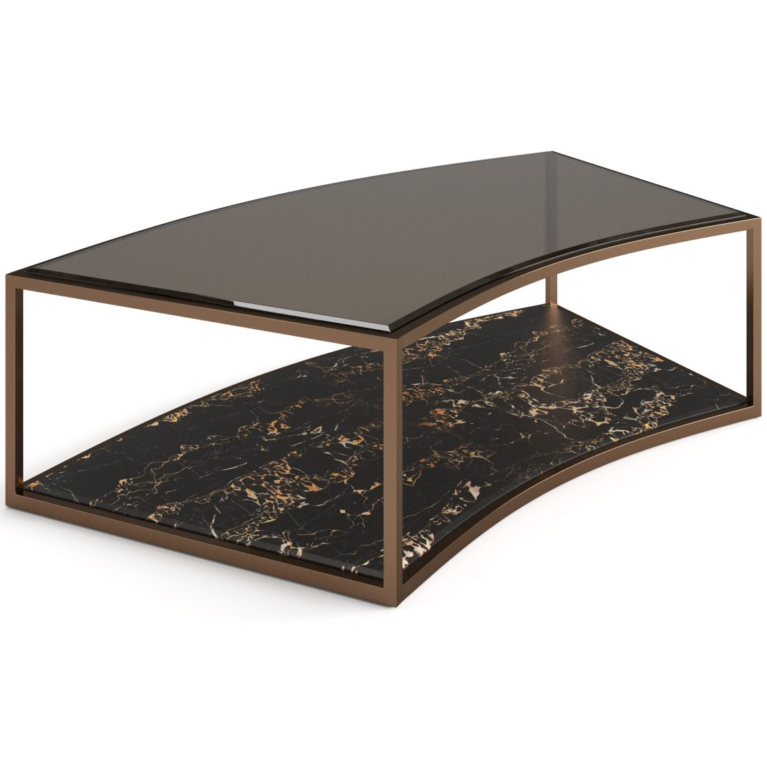 Luxence Luxury Living Manhattan Coffee Tables Set - 3D Model for VRay ...