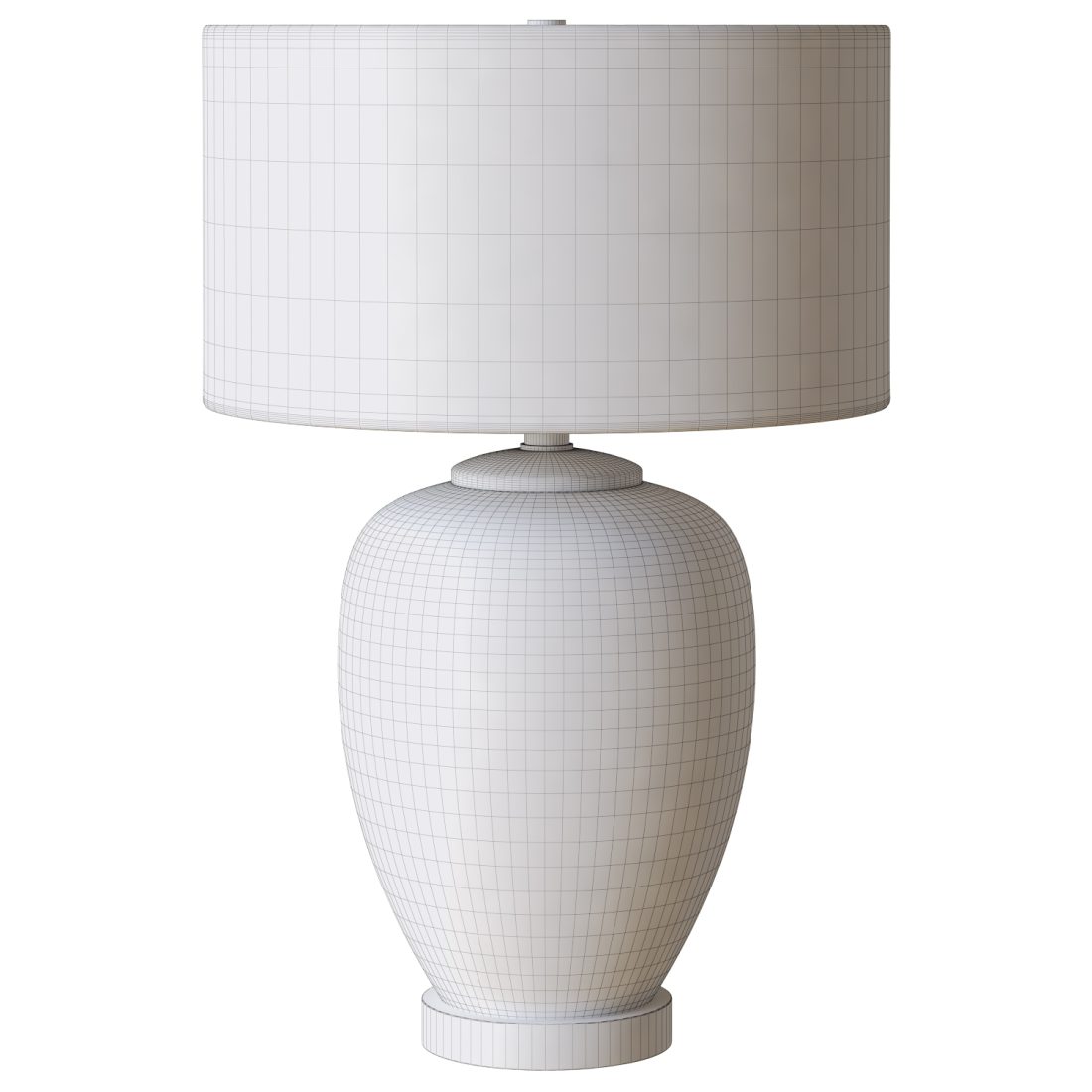 Blue Water Table Lamp By Uttermost - 3D Model for VRay, Corona