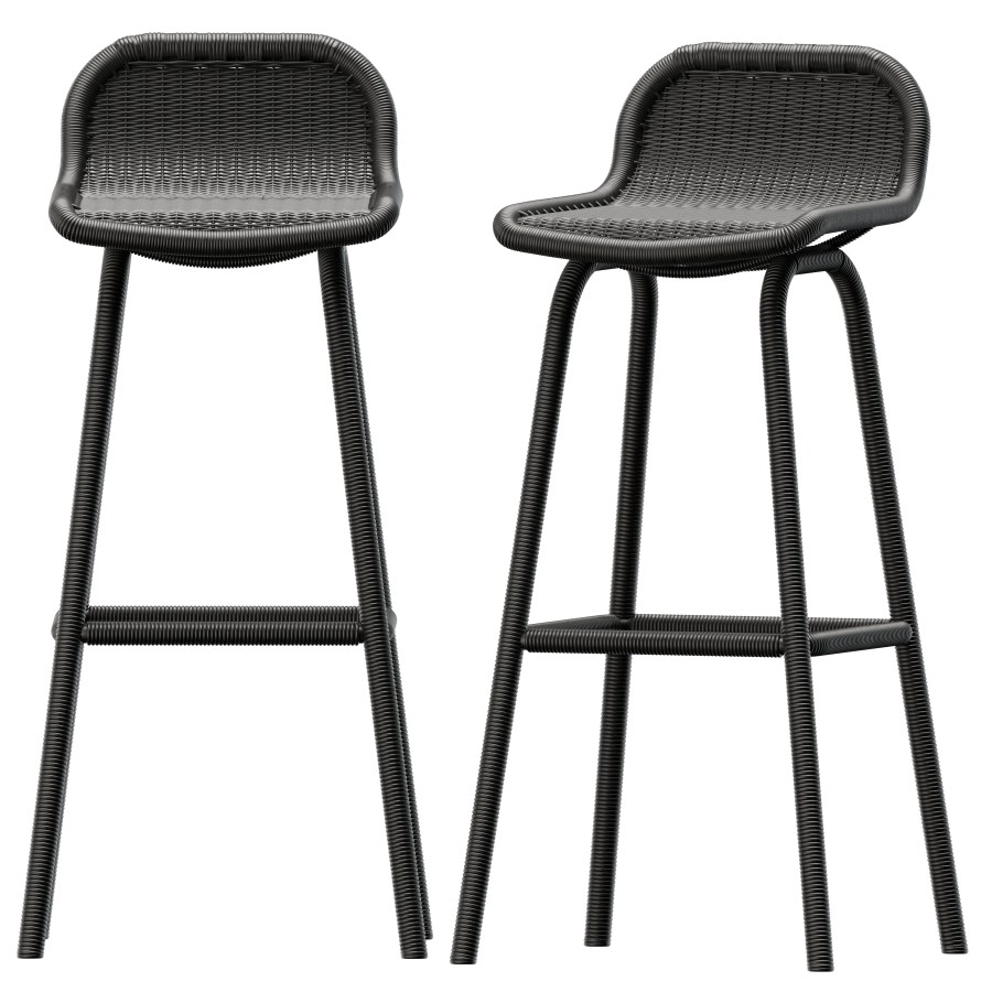S+b Stroh Bar Stools 3D Model for Corona | CGMood