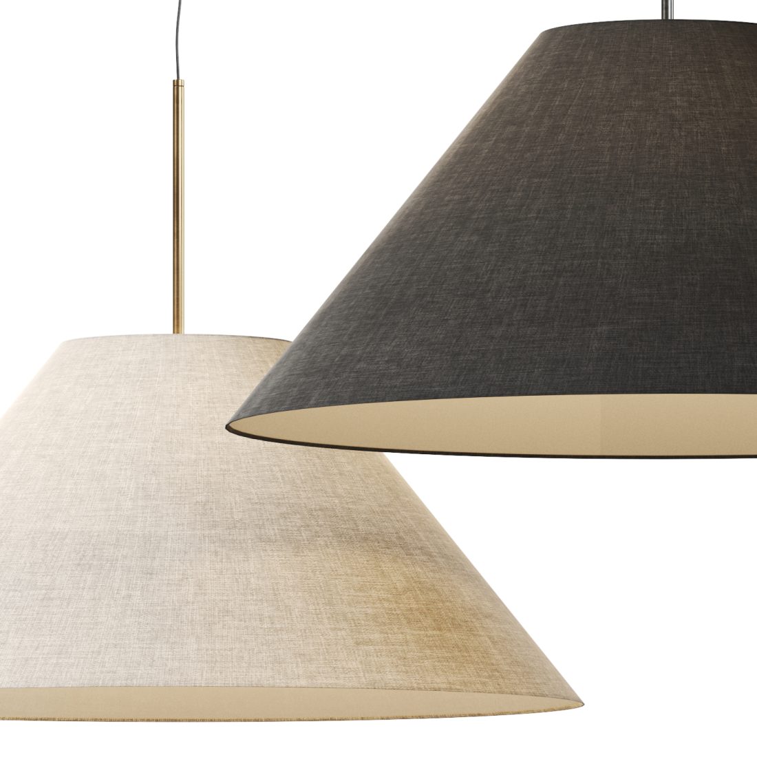 Sculptural Fabric Cone By Westelm 3D Model for VRay, Corona | CGMood