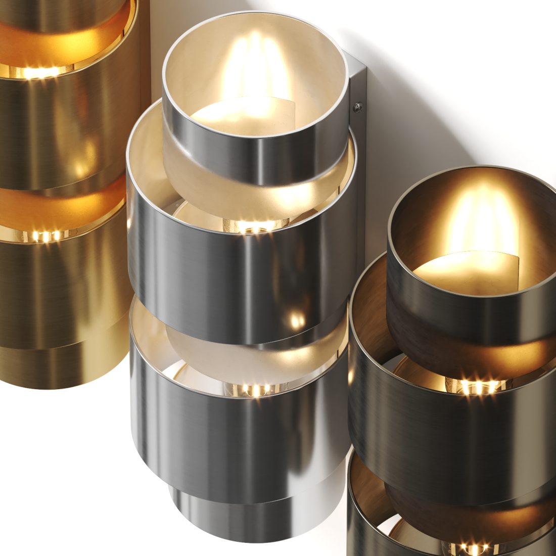 Cto Lightning - Ring Wall - 3D Model for VRay, Corona