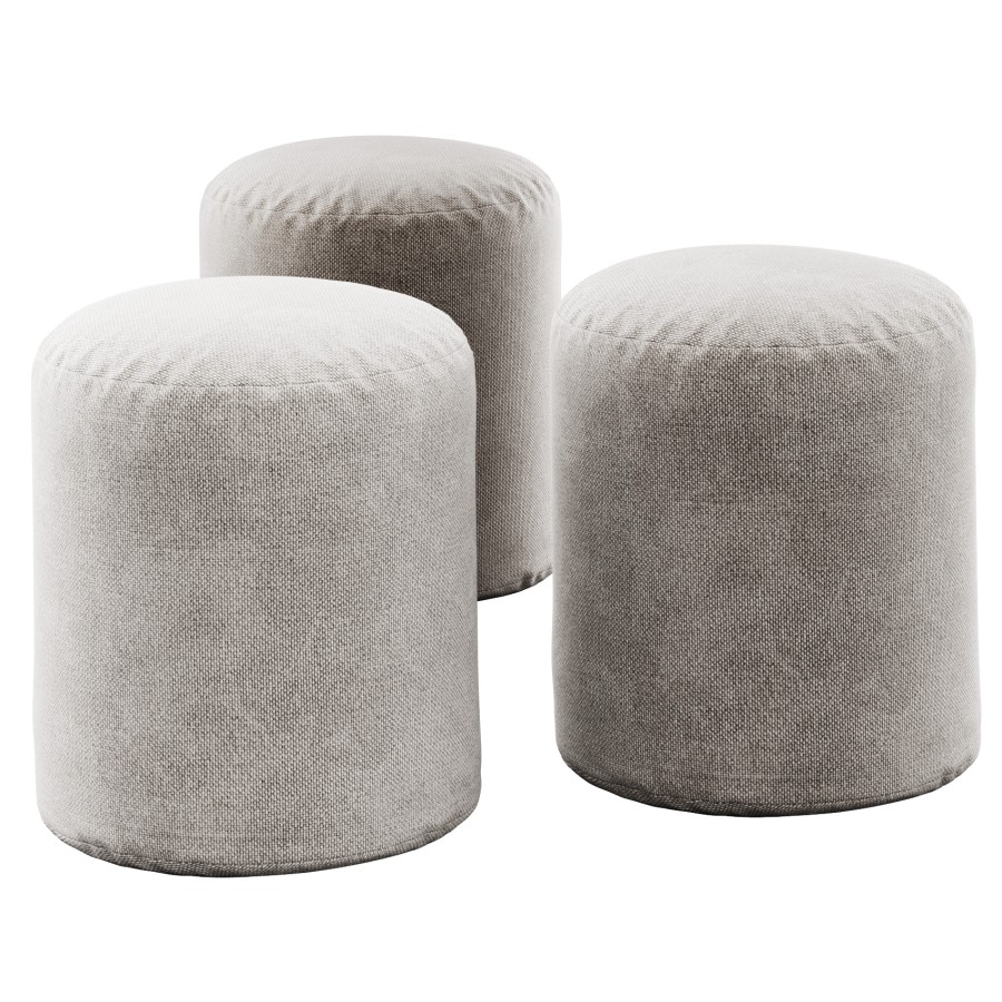 Soft Pouf By Viadurini - 3D Model for VRay
