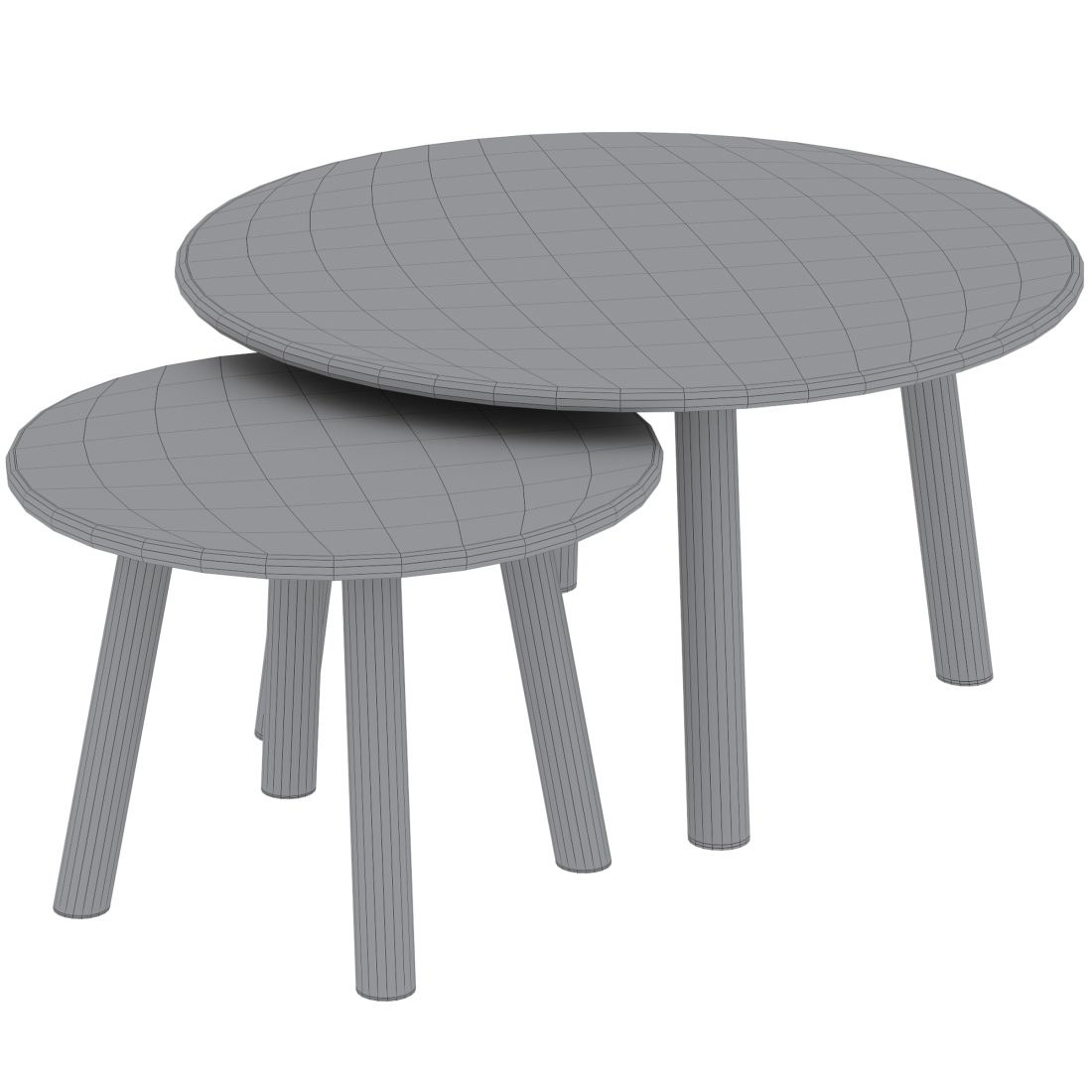 Coffee Table Taransay By Rowico Home - 3D Model for VRay, Corona