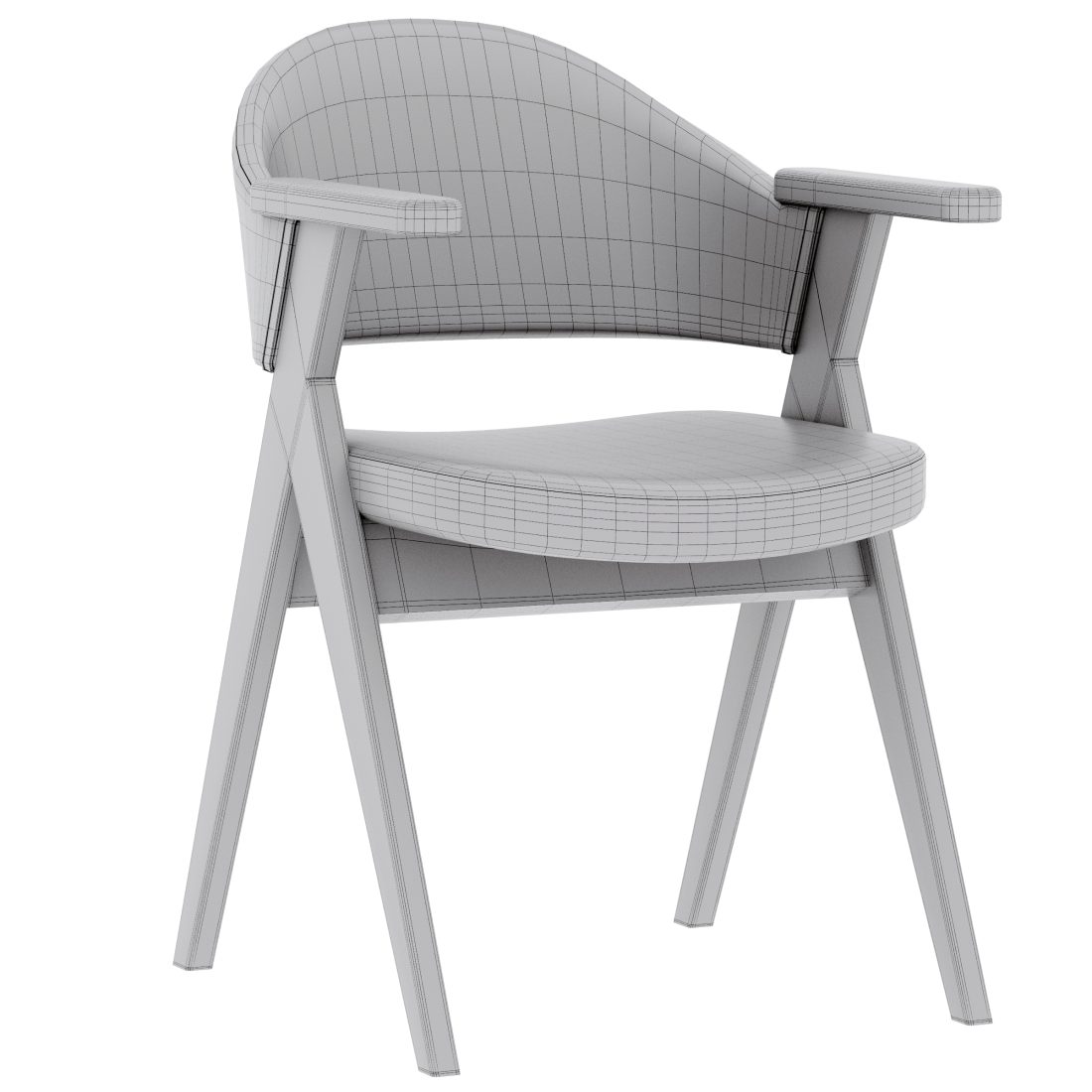 Chair Lester By Deephouse 3D Model for VRay, Corona | CGMood