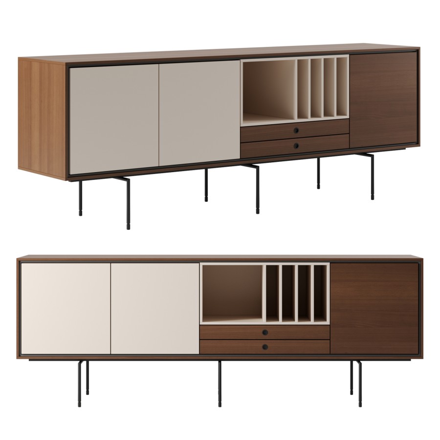Aura Sideboard By Treku 3D Model for Corona | CGMood