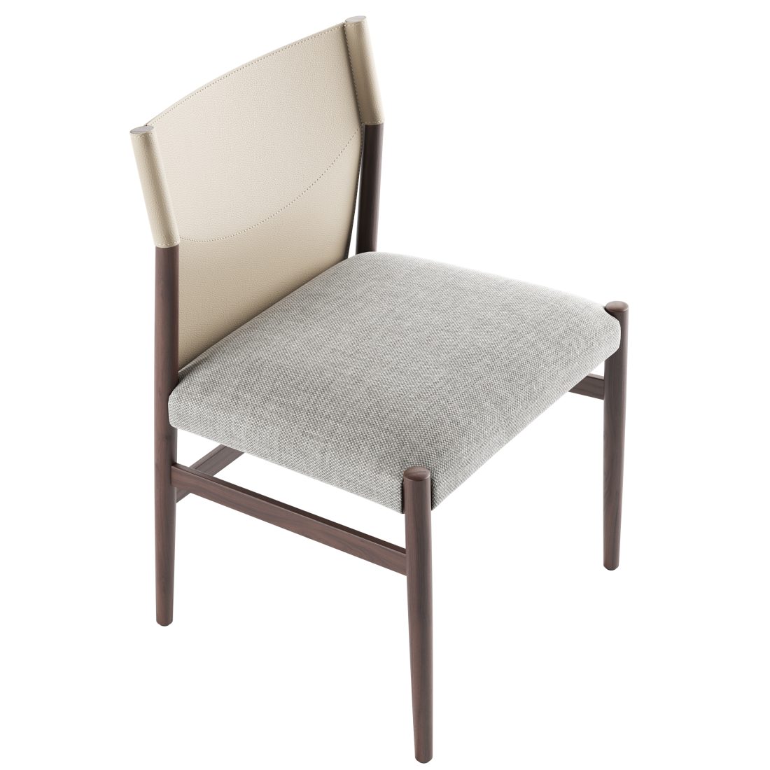 Sveva Chair By Porada - 3D Model for VRay, Corona