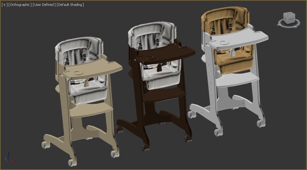 Comfort Baby Smart Chair 3D Model for Corona | CGMood