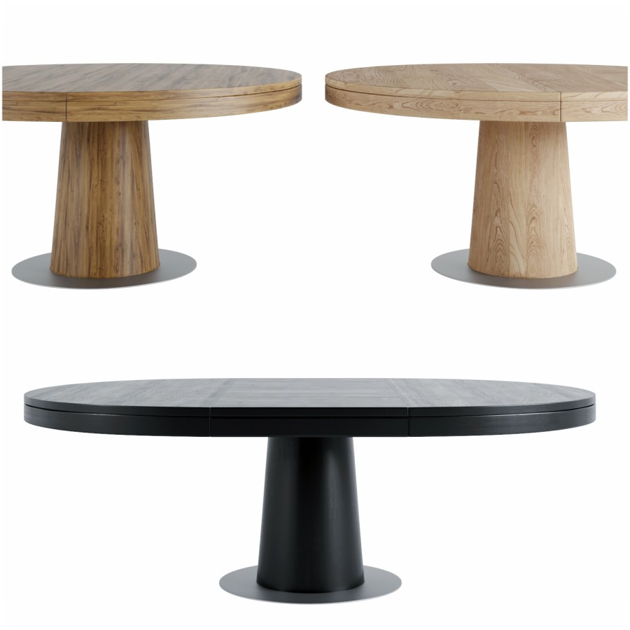 Dining Table Granada Boconcept - 3D Model for VRay, Corona