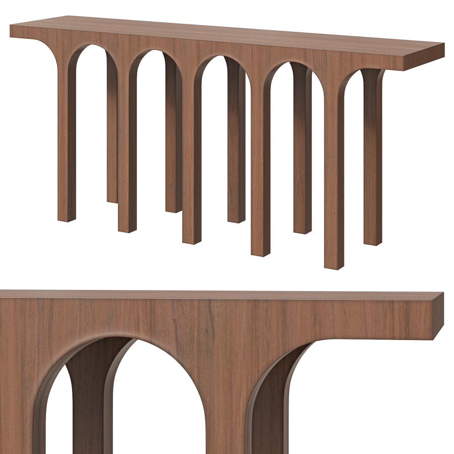 Coco Republic Console La Scala 3D Model for VRay, Corona | CGMood